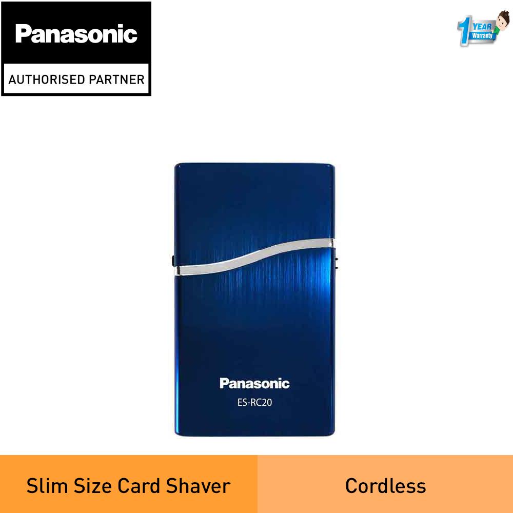 PANASONIC ES-RC20-A SHAVER CARD SIZE ELECTRIC ES-RC20-A401 | Shopee Malaysia