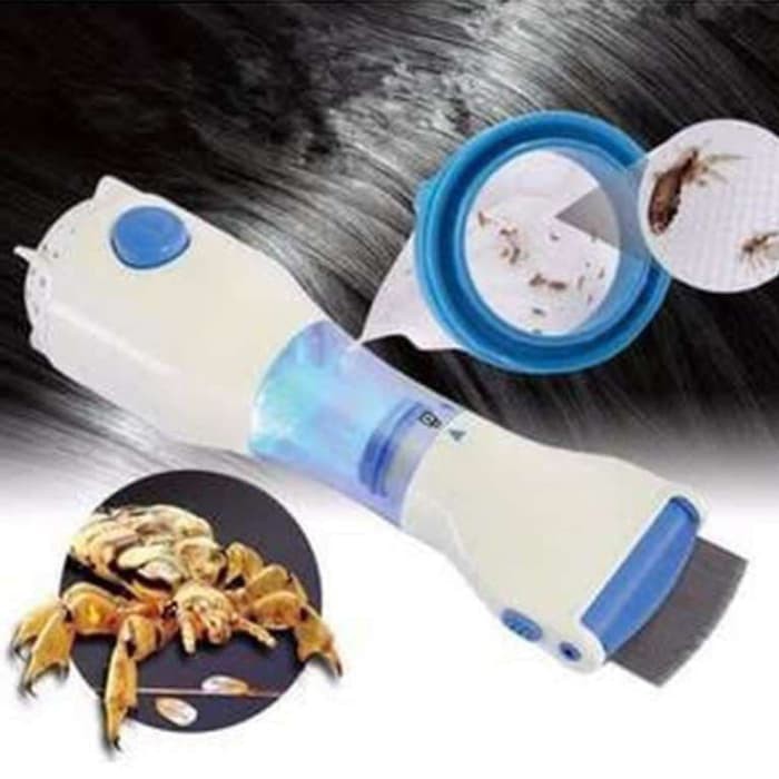 V-COMB Electric Hair Lice COMB Vacuum Hair Lice Hair Style Beauty Salon ...