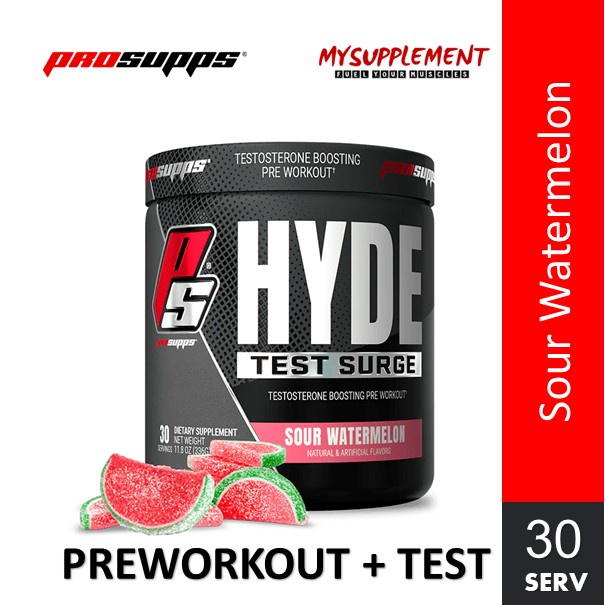 Prosupps Mr Hyde Test Surge 30 Servings ( PREWORKOUT + TEST BOOSTER ...