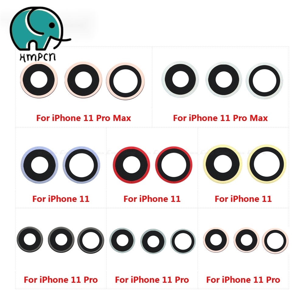 Full Sets Back Rear Camera Lens Glass Ring Cover With Frame Holder For ...