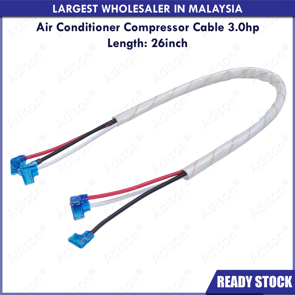 Aircond Compressor Cable 3HP 3 Wire | Shopee Malaysia