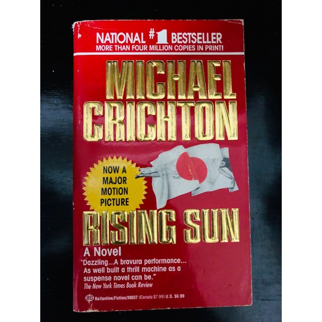 Rising Sun - Michael Crichton (Preloved Book) | Shopee Malaysia