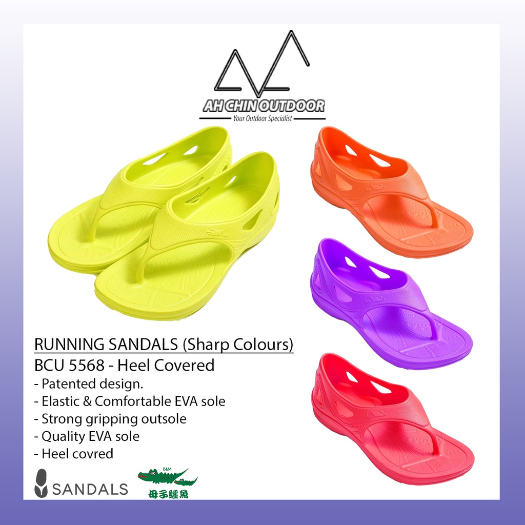 Ysandal B&M Caiman : BCU5568 - Running Sandals (Sharp Colours) | Shopee ...