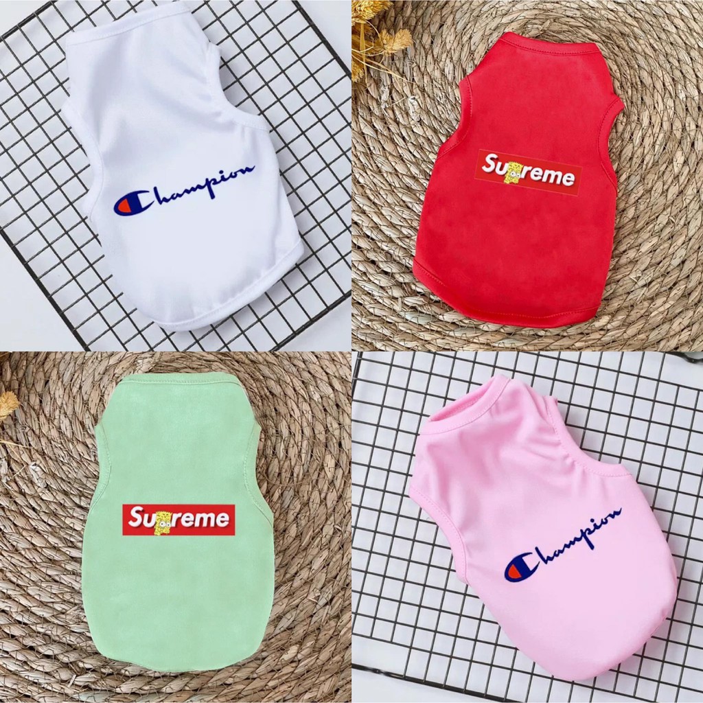 Pet Clothes Singlet Dog Clothes Cat Shirt Baju Kucing Raya Thin Design ...