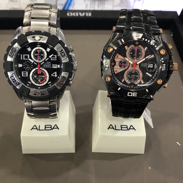 Alba Chronograph with Alarm | Shopee Malaysia