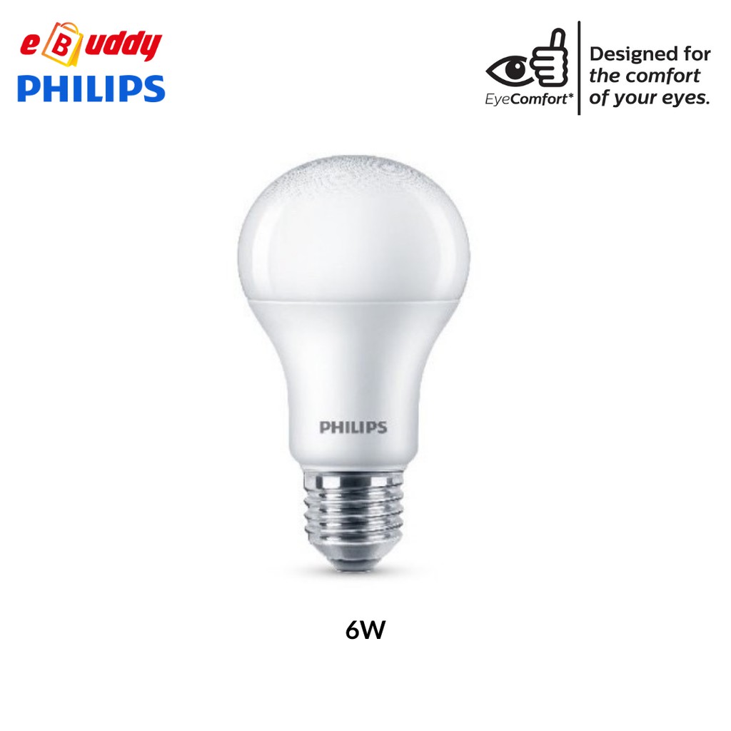 PHILIPS LED Bulb MyCare E27 6W 8W 10W 12W ( 3000K Warm White / 6500K Daylight ) | Shopee Malaysia