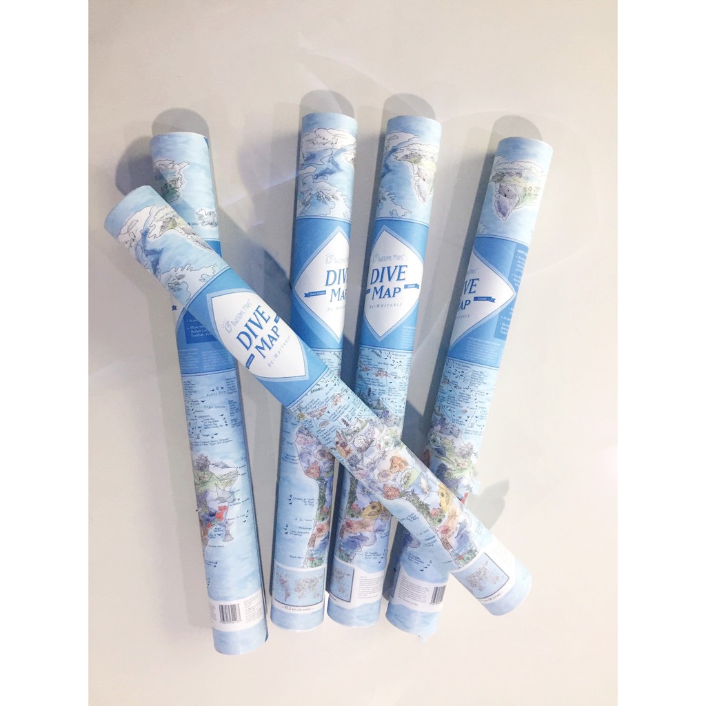 Dive Map Global Diving And Log Book hpp | Shopee Malaysia