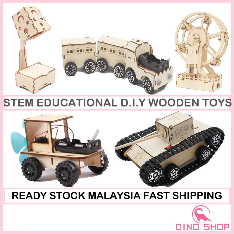 Project RBT STEM Wooden Puzzle Toys Kit Science Experiment Toys ...