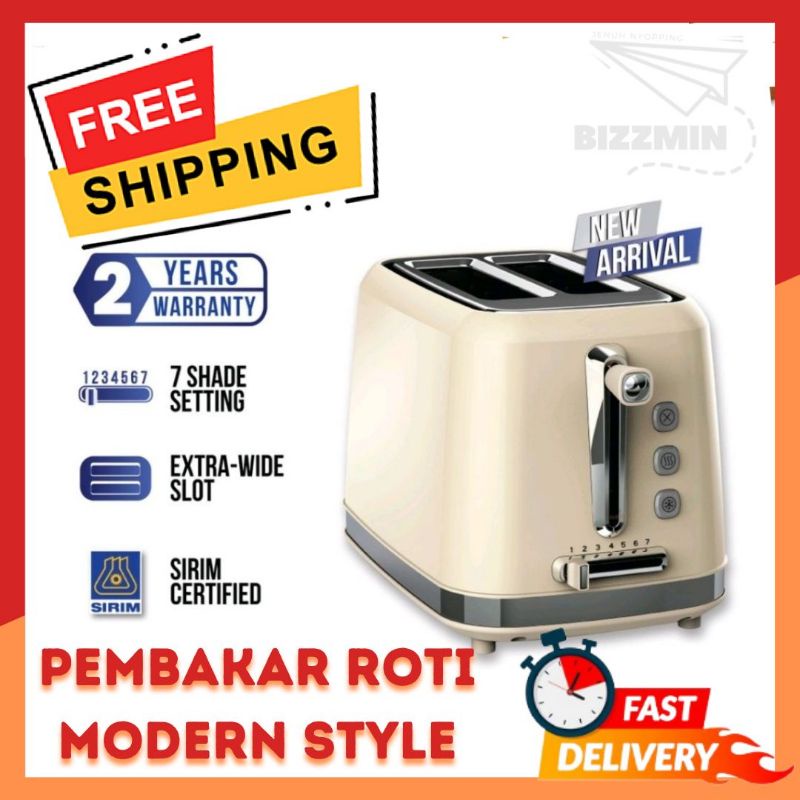 Russell Taylors Retro Toaster Pembakar Roti Pembakar roti moden ...