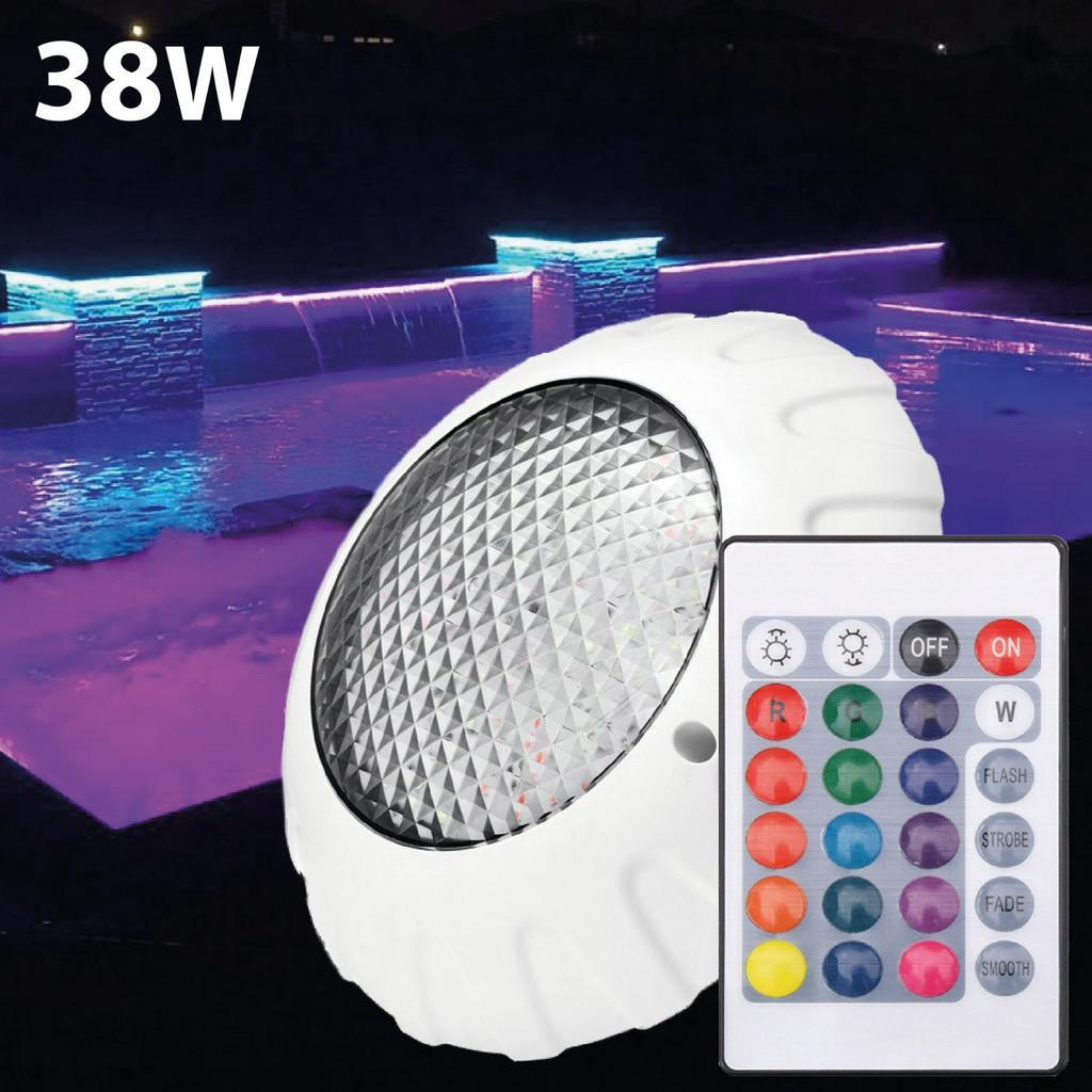 Swimming Pool Light LED RGB Color Changing DC12V IP68 Waterproof Pond ...
