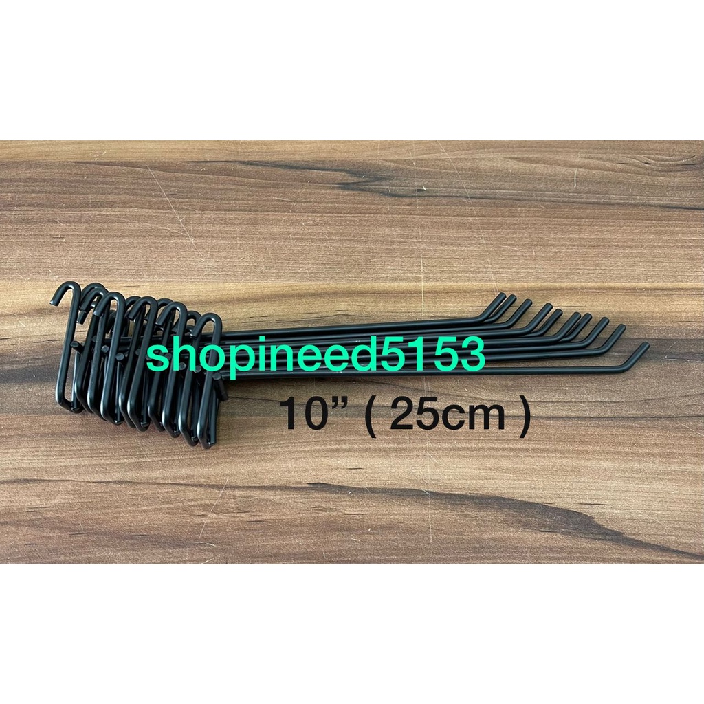 Netting Hooks -Single Netting Hooks- Black Netting Hooks (10pcs in 1 ...