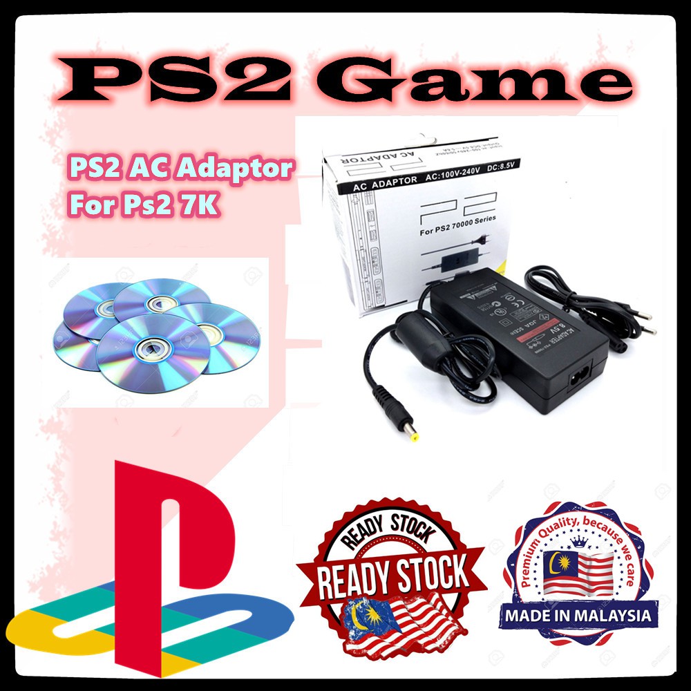 💥PS2 AC Adaptor for PS2 70000 Series (High-Quality)/ Ready in Malaysia ...