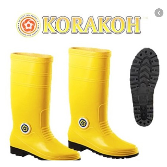 💥KORAKOH 7000 Rubber Shoes Safety Boots💥 | Shopee Malaysia