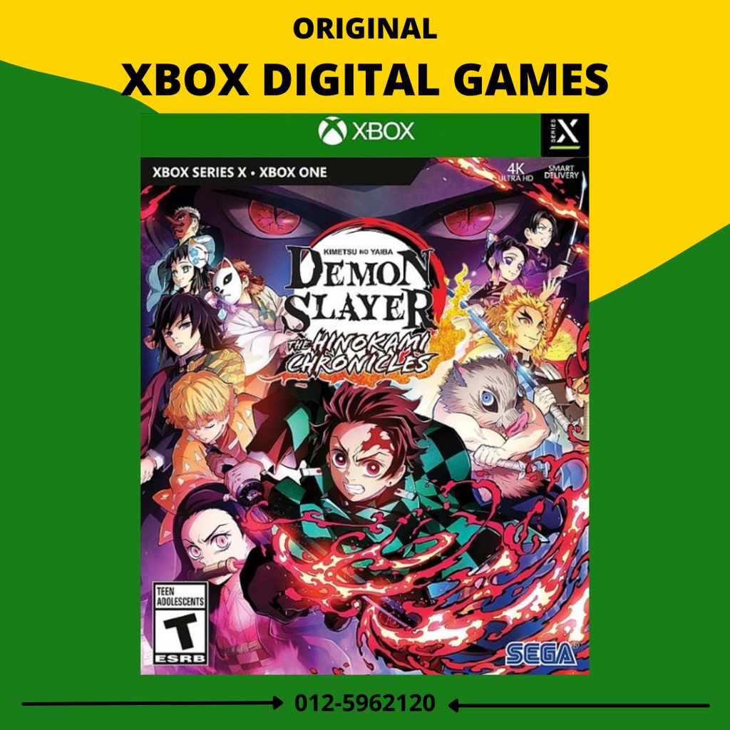 DEMON SLAYER KIMETSU NO YAIBA Xbox One / Xbox Series X / Xbox Series S ...