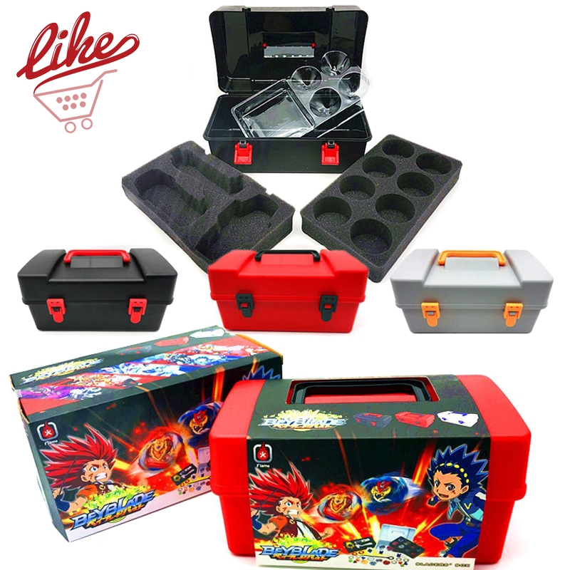 Flame Beyblade Toolbox Storage for Beyblade Burst Gyro And Launcher ...