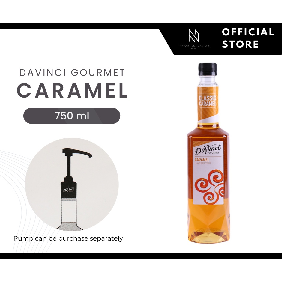 Davinci Gourmet - Caramel 750ml pump | Shopee Malaysia