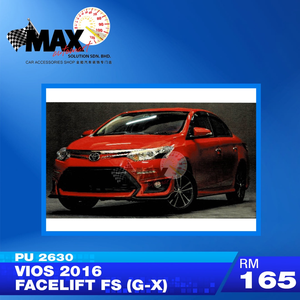 TOYOTA VIOS 2016 FACELIFT GX BODYKIT | Shopee Malaysia