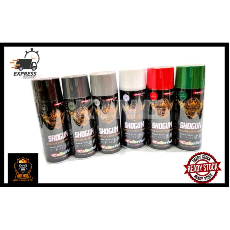 SHOGUN FOREIGN EXTRA PAINTS COLORFUL STANDARD COLOUR SPRAY METAL ...