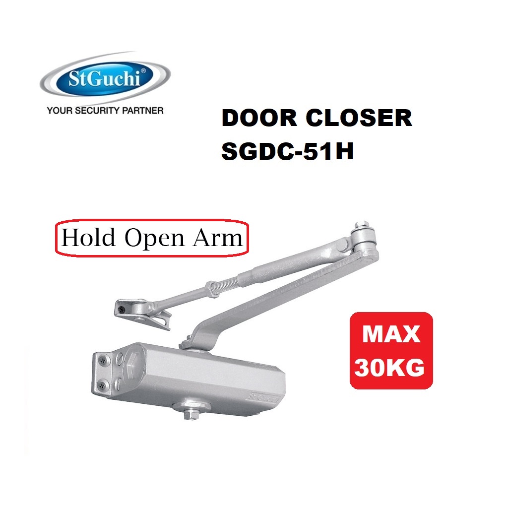 ST GUCHI DOOR CLOSER 2 SPEED ADJUSTMENT - SGDC-51/51H/52/72H/523bc ...