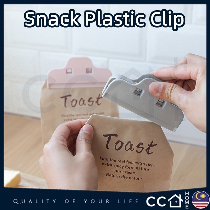 Kitchen Snack Plastic Food Clip Klip Makanan Ringan 零食密封夹 172- | Shopee ...