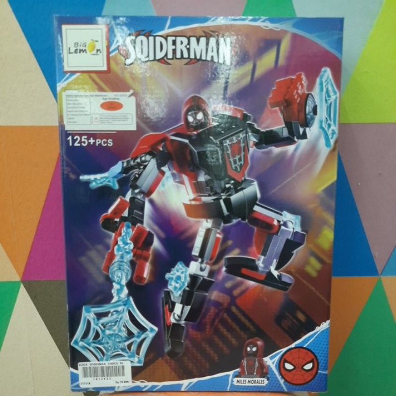 Spiderman block 125pcs | Shopee Malaysia
