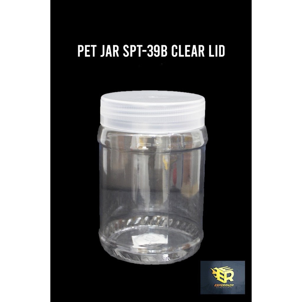 PET JAR SPT 39B WITH CLEAR LID/ BALANG BEKAS KUIH/ BALANG PENUTUP CLEAR/BALANG SEDANG/PET JAR ...