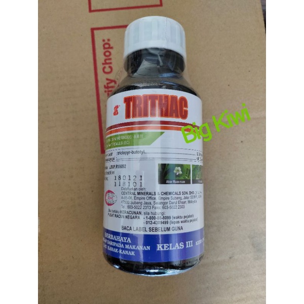 Trithac - Triclopyr butotyl 32.1% - Racun rumpai pokok herbicide ...