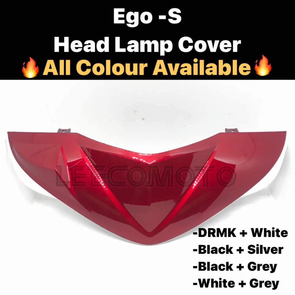 Yamaha Ego-S Ego S EgoS Front Upper Handle Cover Head Lamp Lampu Case ...