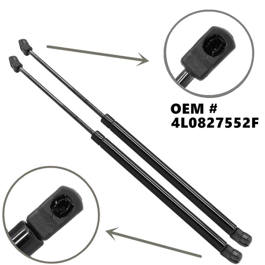 4L0827552F OF 2PIECES REAR BONNET ABSORBER FOR AUDI Q7 2007-2015 ...