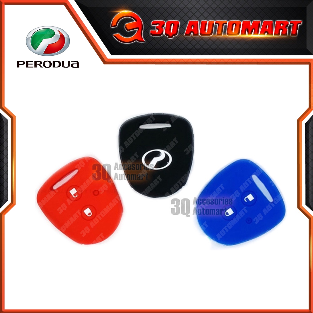 Silicone Key Cover Perodua Axia (2 Button) | Shopee Malaysia