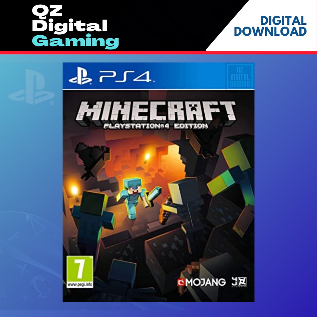 PS4 / PS5 Minecraft Digital Download | Shopee Malaysia