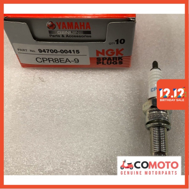 Yamaha LC135 LC Nmax Spark Plug Busi CPR8EA-9 100% Original Yamaha ...