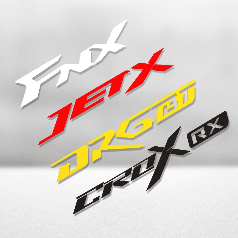 A511.A Pair Pack Reflective Stickers.Sanyang FNX CROX DRG BT JET X ...