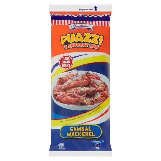 Gardenia Puazz 2 Savoury Bun Kari Ayam / Sambal Royale / Sambal ...