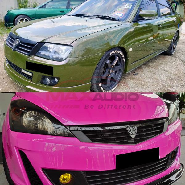 Car Emblem PROTON SAGA BLM SE FL FLX SV Logo 3D Tiger No Color Fade ...