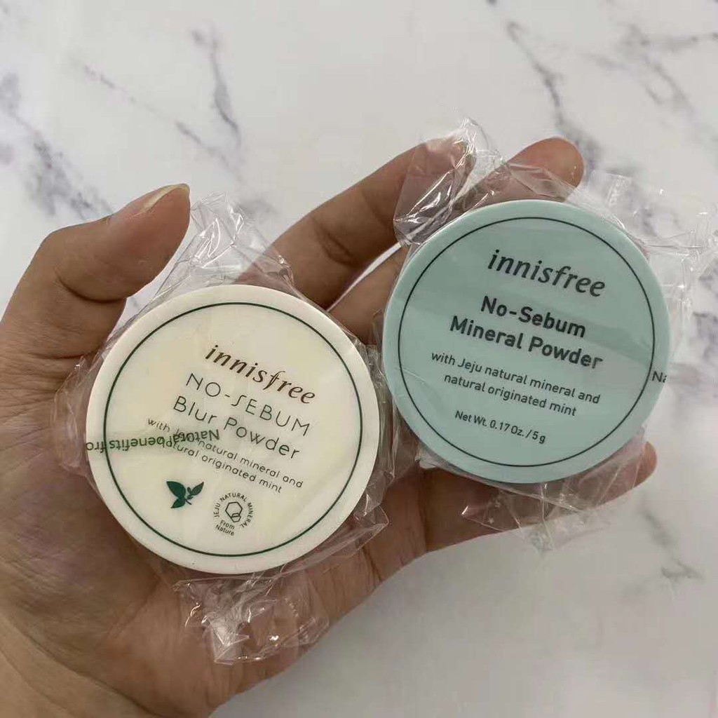 Innisfree No Sebum Mineral Powder/ Moisture Powder (5g) | Shopee Malaysia