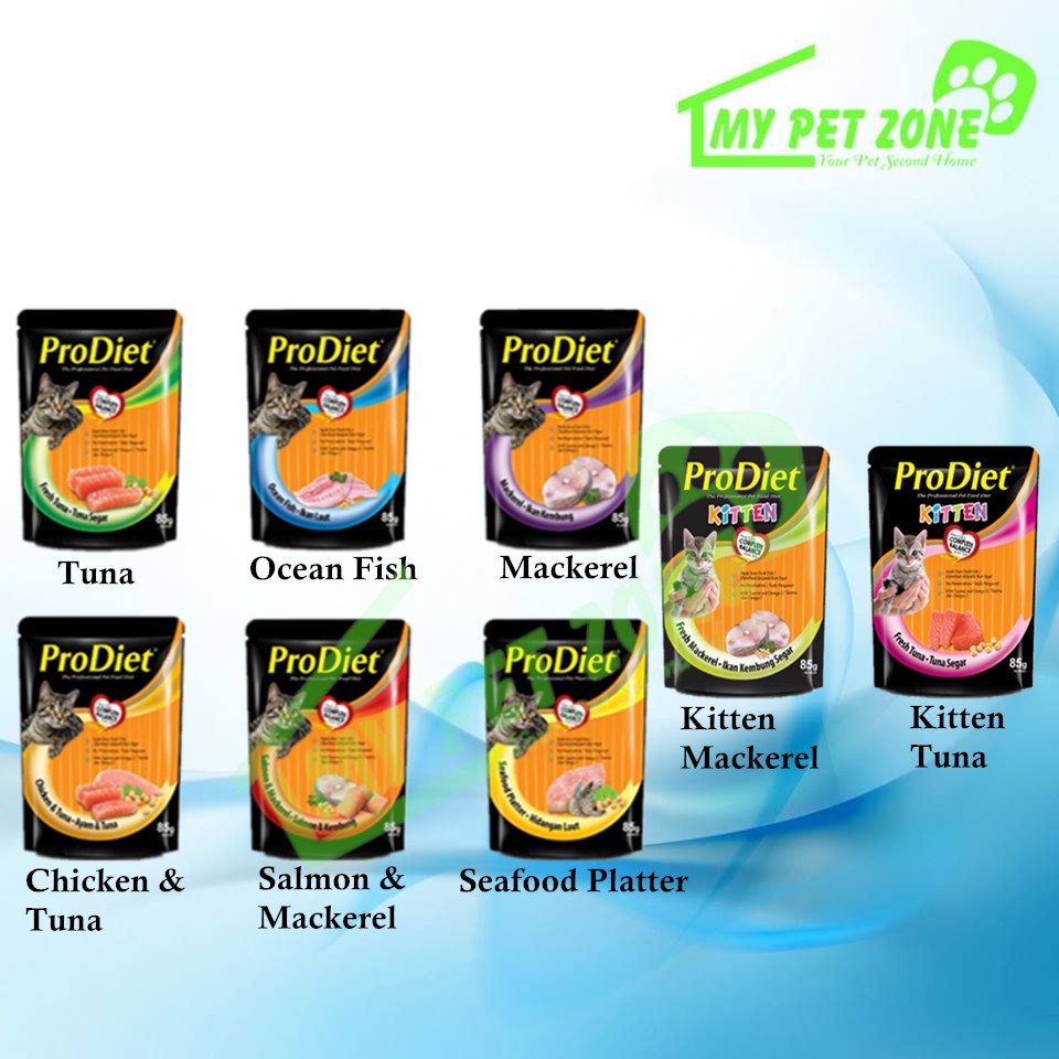 Prodiet Pouch Broth Wet Food (Cat Pouch) 85G / Supreme Gravy 70G ...