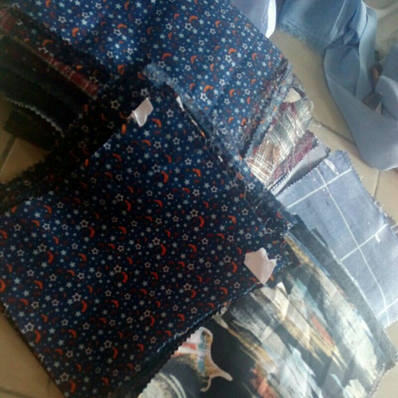 KATUN Craft Cotton Fabric Various Motifs & Colors (4 Sheets) | Shopee ...