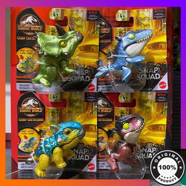 Jurassic World Snap Squad Wave 6 (READY STOCK) | Shopee Malaysia