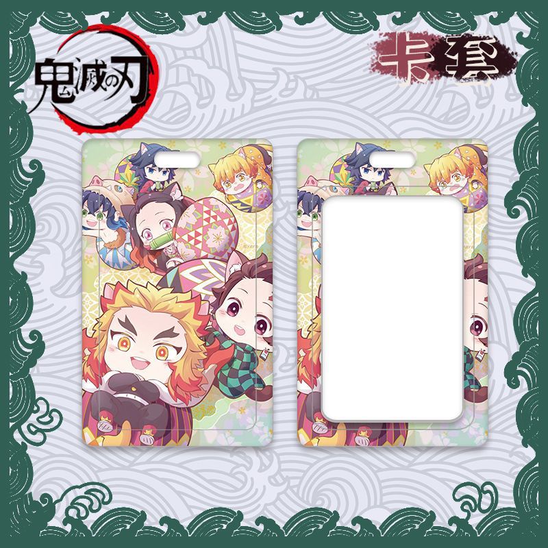Demon Slayer ID Card Credit Card Bank Card Case Student Bus Card Case ...