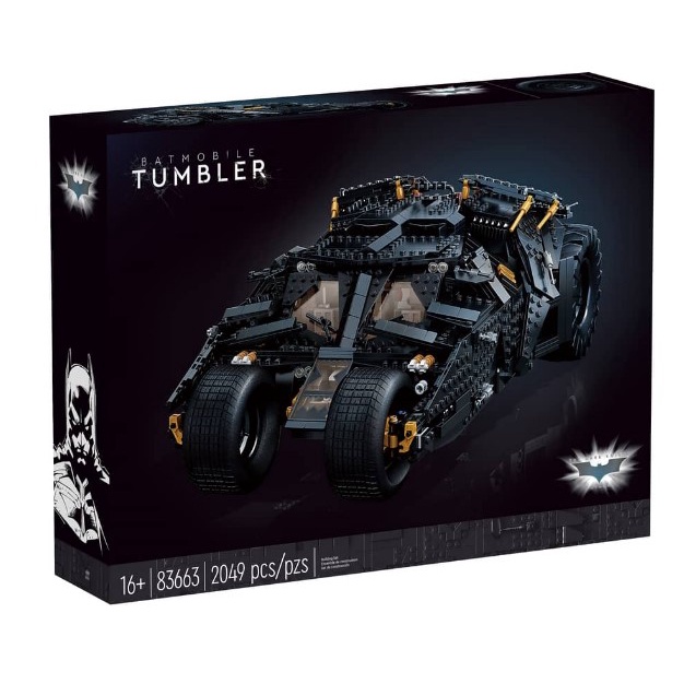 [Ready Stock] 83663 DIY Building Block Set Batmobile Tumbler | Shopee ...