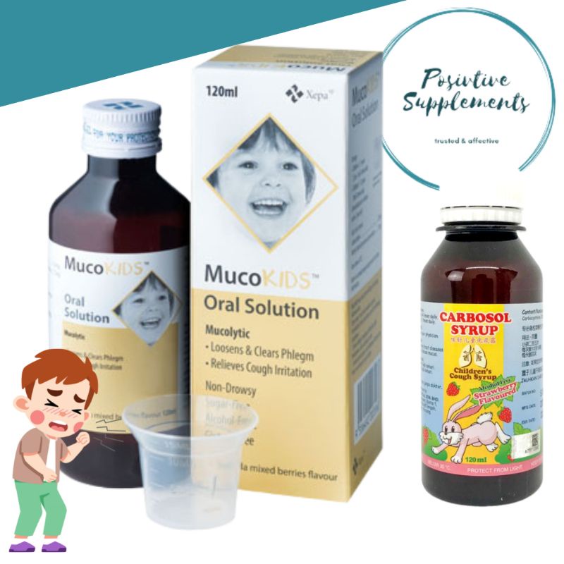 CARBOSOL / MUCOKIDS SYRUP CARBOCISTEINE (Ubat Batuk Sedap dan Cair ...