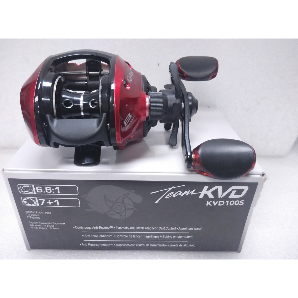 QUANTUM TEAM KVD KVD100S RIGHT HANDLE FOR SALTWATER FISHING REEL ...