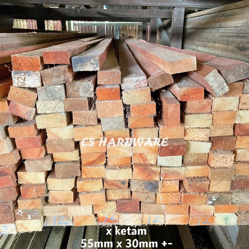 1'' x 2'' Solid Kayu Meranti Wood Kayu Perabot - x Ketam | Shopee Malaysia
