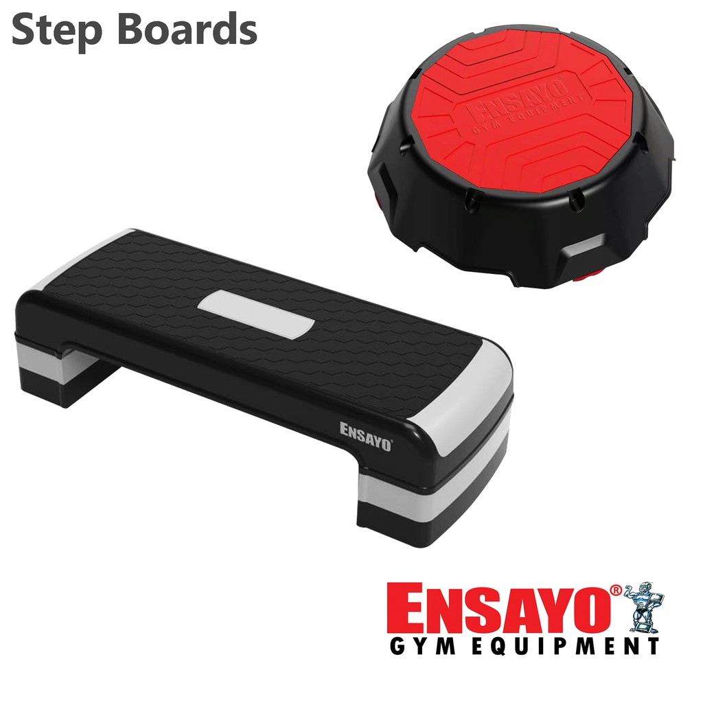 ENSAYO Aerobic STEP BOARD 80cm Long Fitness Exercise Stepper Steps w ...