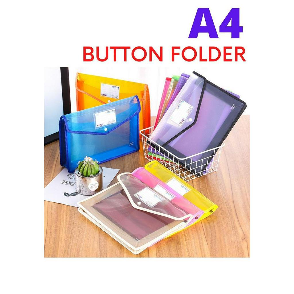 [ LOMBOK ] A4 BUTTON FOLDER WITH EXPANDING BASE (VERTICAL/HORIZONTAL ...