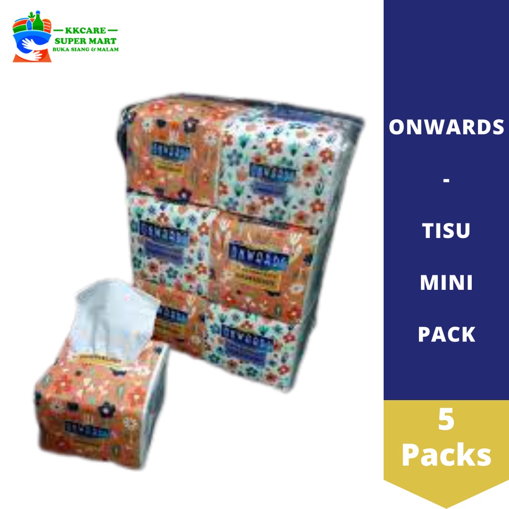 Onwards - Handkerchief / Mini Pack ( 5 Packs ) | Shopee Malaysia