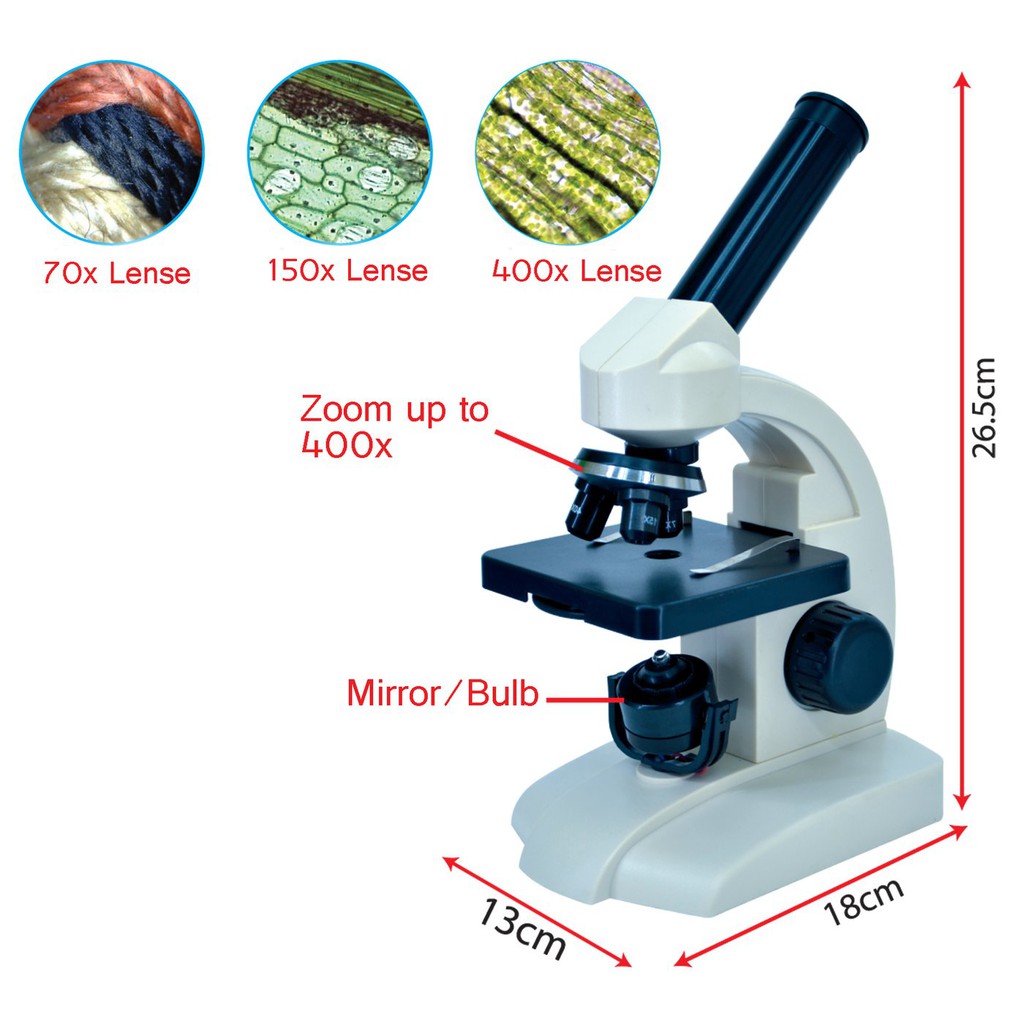 A- Basic Microscope (70x / 150x / 400x) | Shopee Malaysia