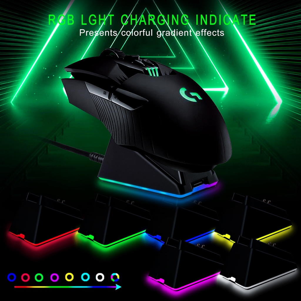 Gaming Mouse Wireless Charger QI Replacement Wireless Mouse ...