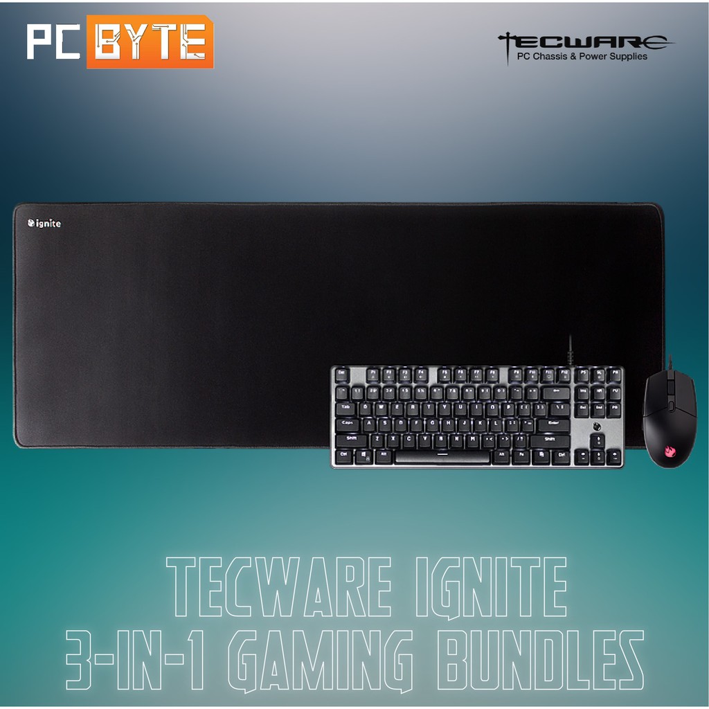 Tecware Ignite 3 In 1 Gaming Bundles With TKL Mechanical Keyboard ...